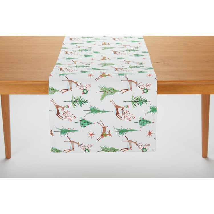 Frolicking Reindeer Table Runner | touchGOODS